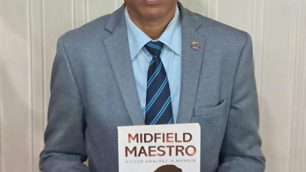 “Midfield Maestro” Amalraj releases biography - The Hindu