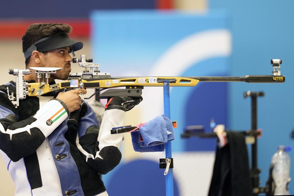 Swapnil Kusale Earns Third Bronze Medal For India In Shooting In 50m