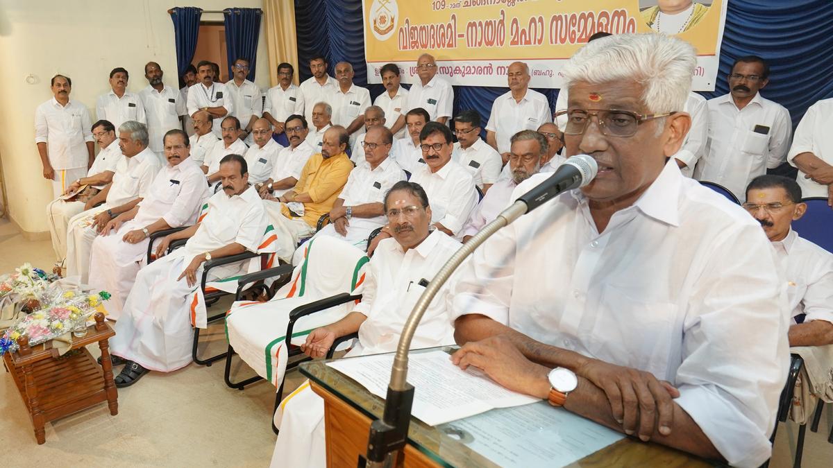 NSS flags disregard towards forward communities - The Hindu