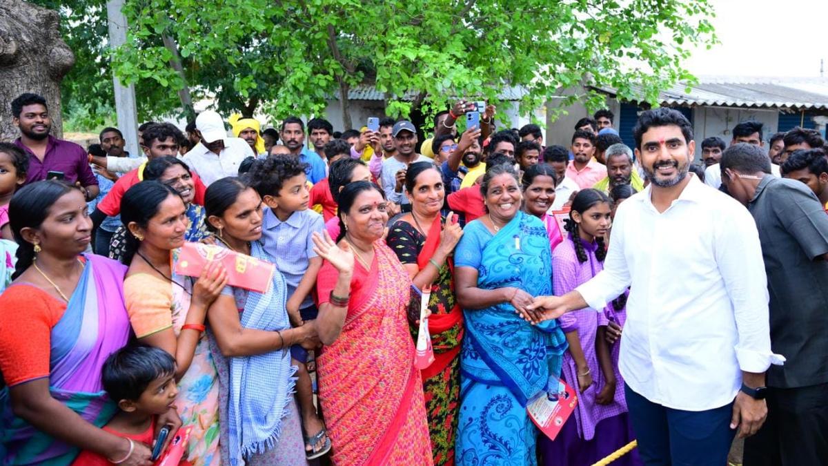 Lokesh promises safe drinking water supply to fluoride-hit areas in Prakasam district if TDP ...