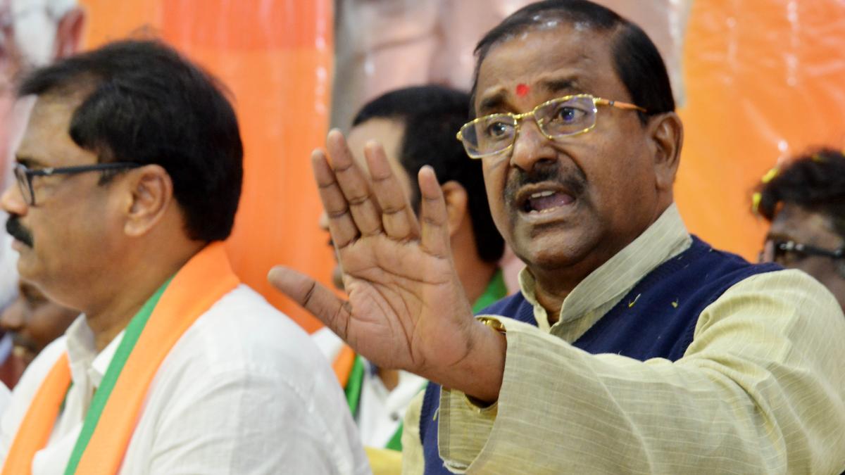 BJP-JSP combine will come to power in Andhra Pradesh in 2024, asserts Somu Veerraju - The Hindu