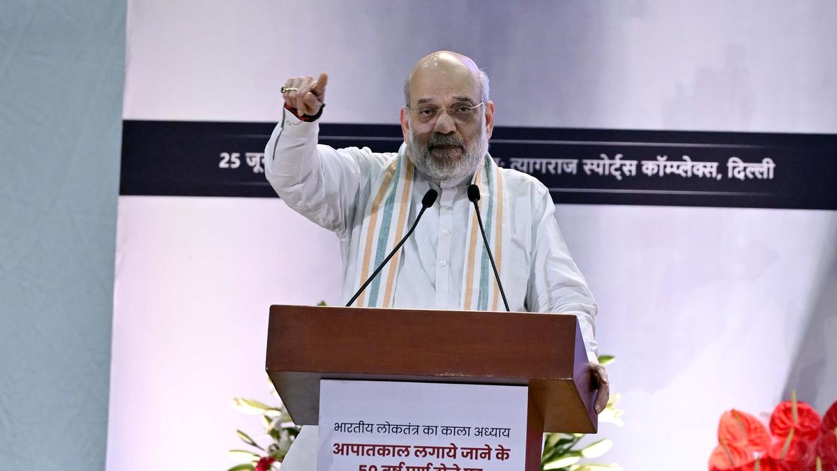 Remember the Emergency to keep dictatorship at bay: Shah - The Hindu