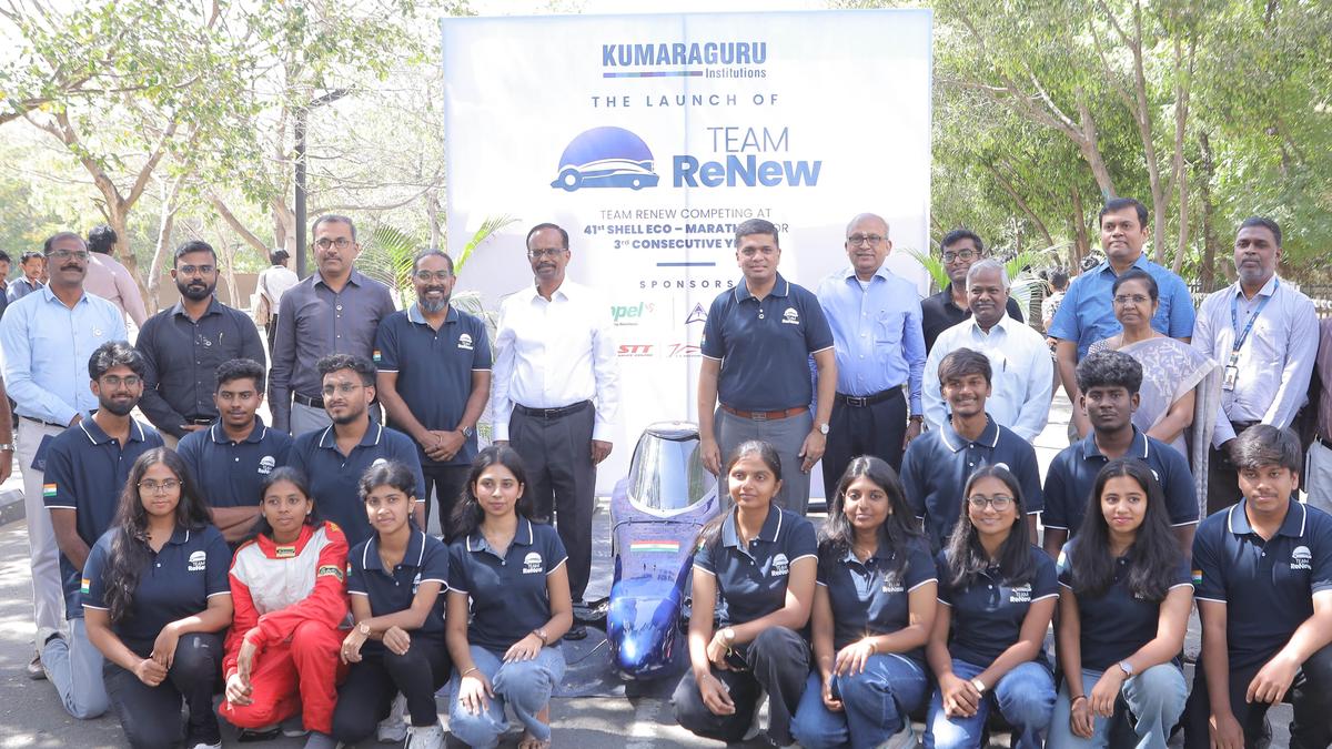 Students of Kumaraguru Institutions unveil hydrogen fuel-cell-powered ...