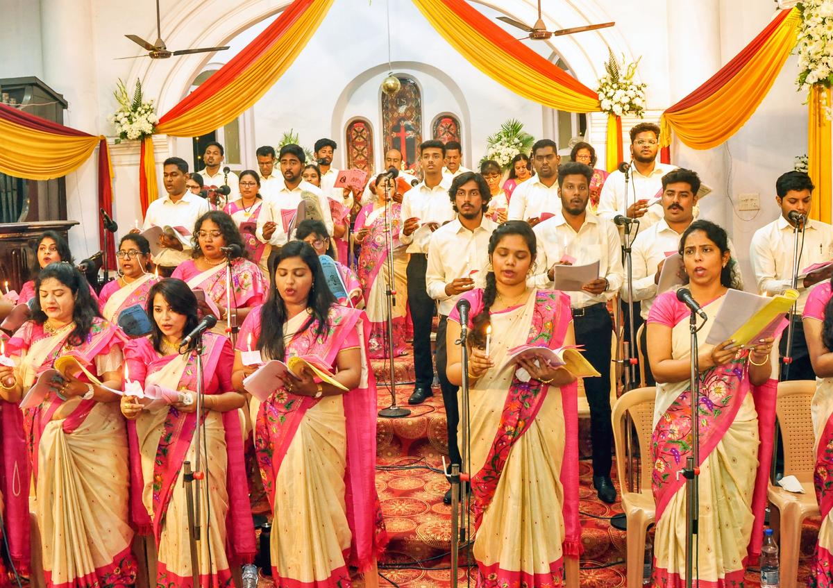Visakhapatnam’s oldest choir group of St John’s Parish rings in the ...
