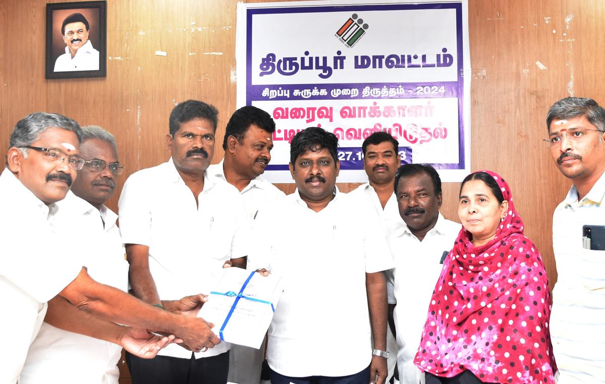Draft electoral rolls released in Coimbatore and Tiruppur districts ...