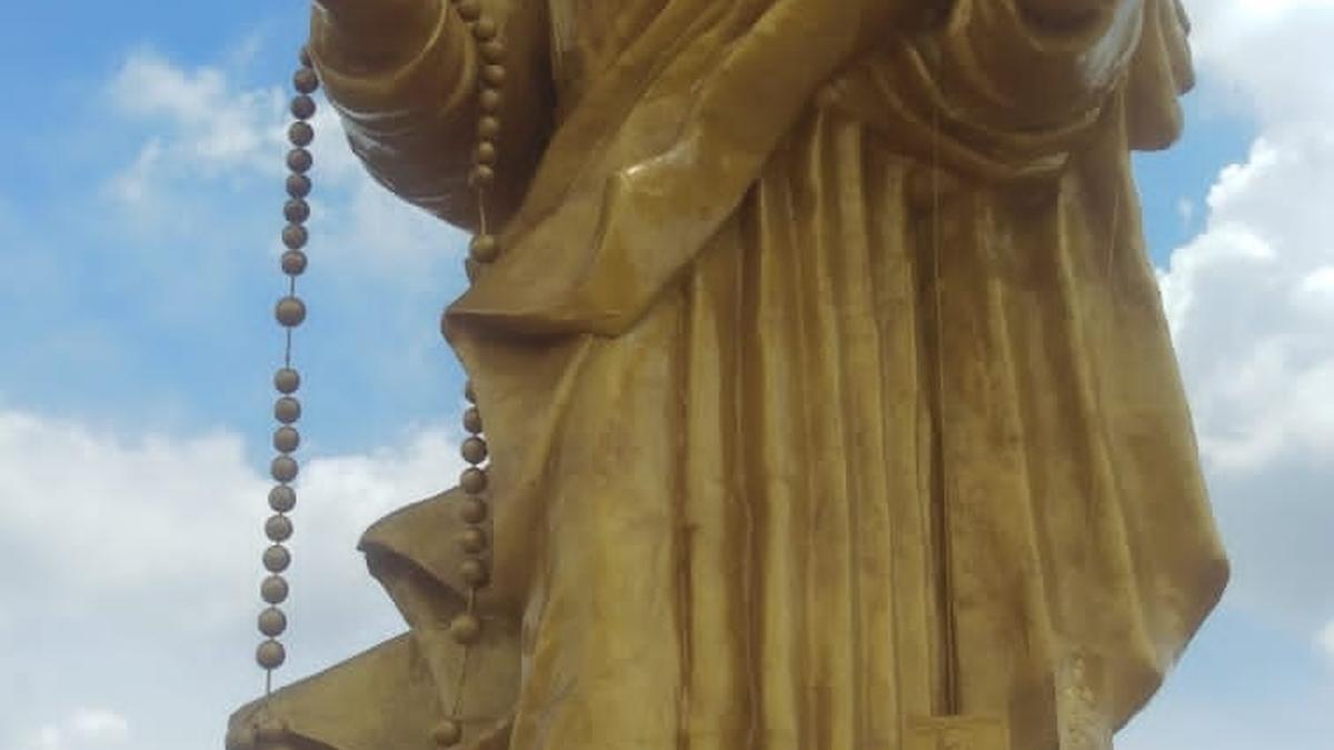 Bronze statue of Adaikala Matha erected at Elakurichi - The Hindu