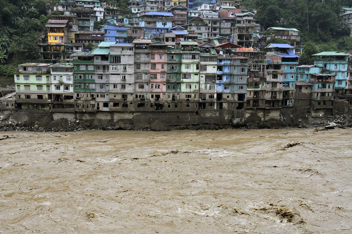 Sikkim flash floods | The river runneth over - The Hindu