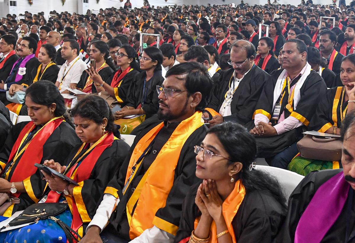 Andhra University in Visakhapatnam is the perfect platform for higher education, says Andhra ...