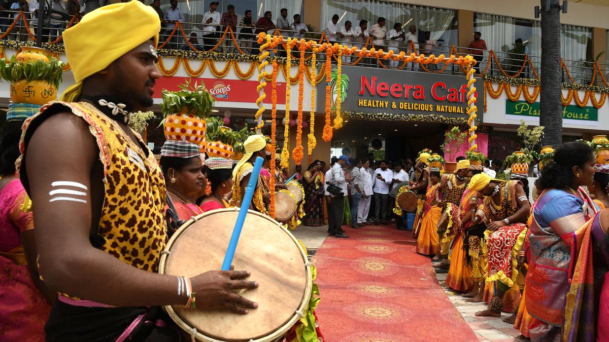 Neera cafe inaugurated in Hyderabad - The Hindu