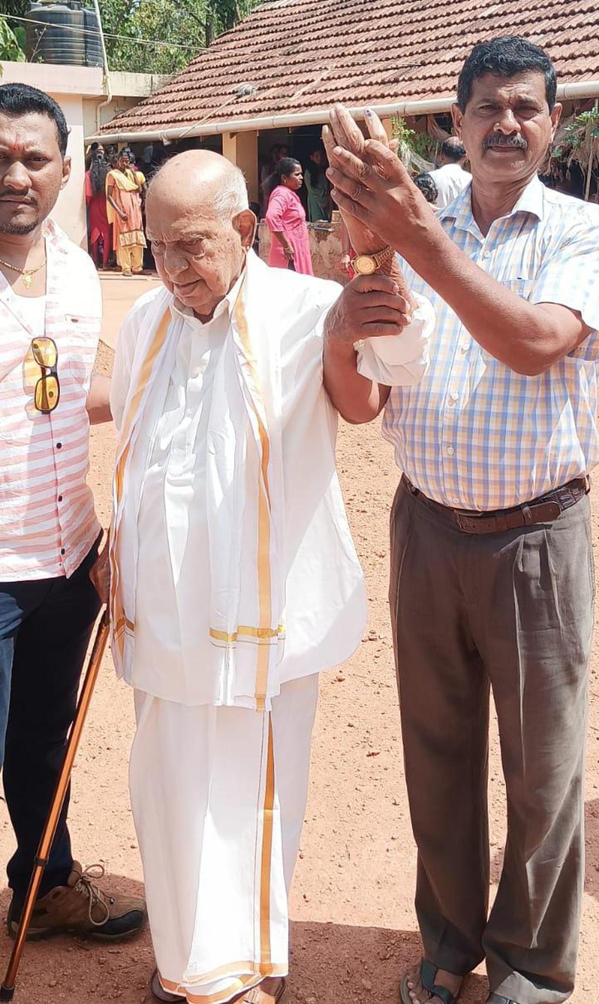 Many seniors refused home voting facility simply to get the feel of ...