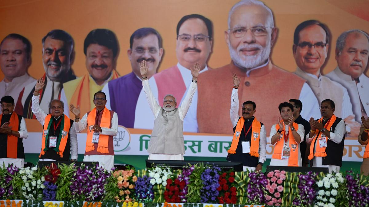 Congress, allies supported women’s reservation Bill under ‘great compulsion’: PM Modi - The Hindu