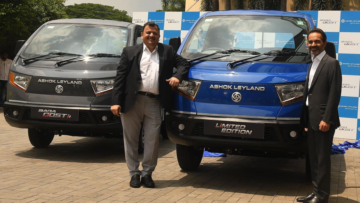 Ashok Leyland plans to unveil Dost with LHD option in West Asia ...
