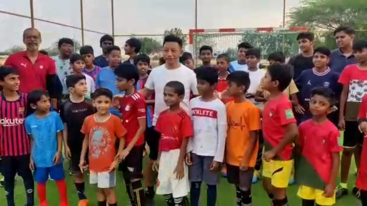 Promoting young football talent internationally - The Hindu