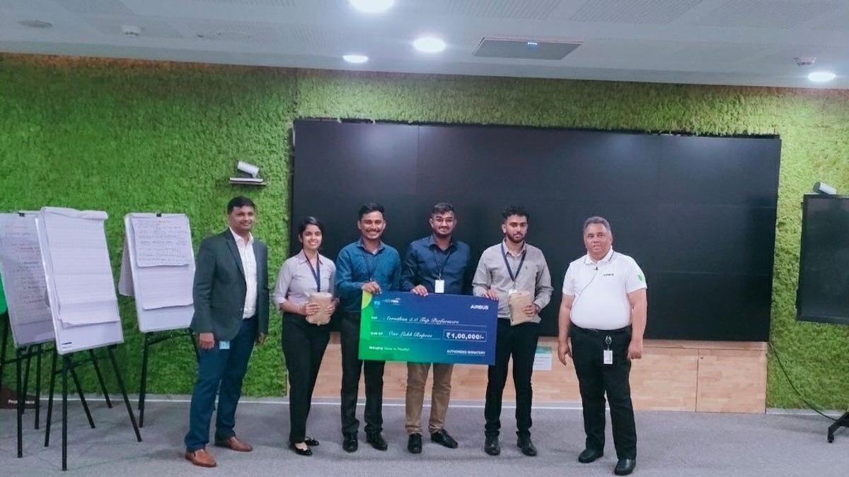 Students from Sahyadri College of Engineering and Management emerge victorious at the Airbus ...