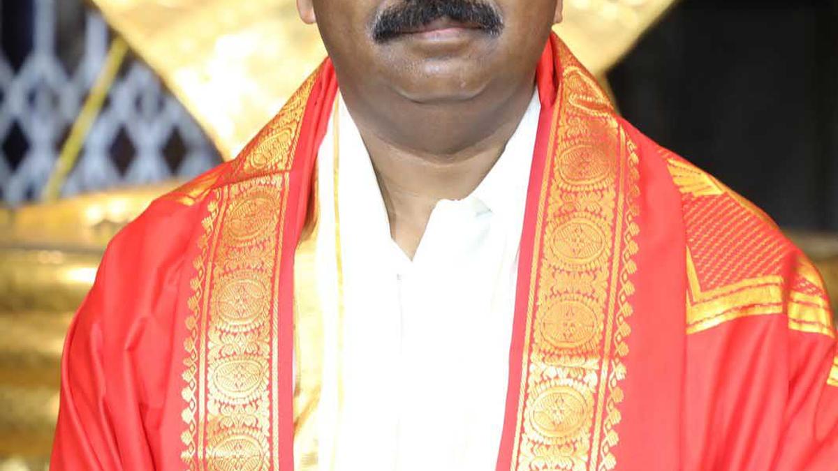 TTD EO inspects annual Brahmotsavam arrangements in Tirumala - The Hindu