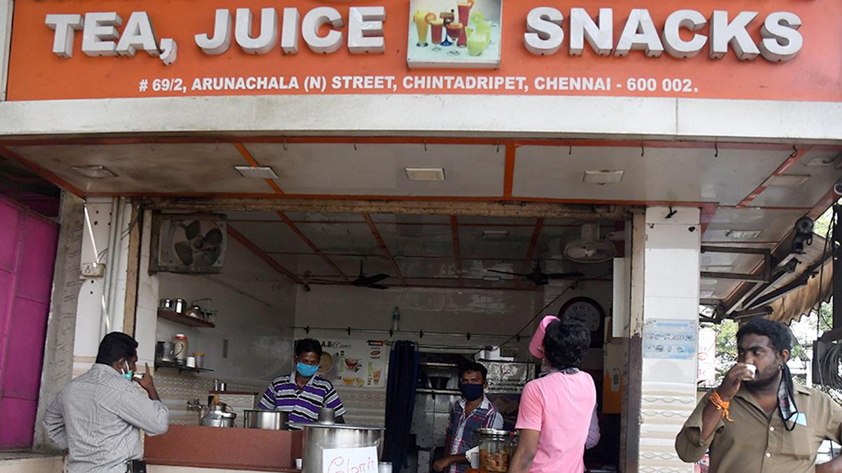 A glass of chai at the friendly neighbourhood tea kadai in Chennai ...