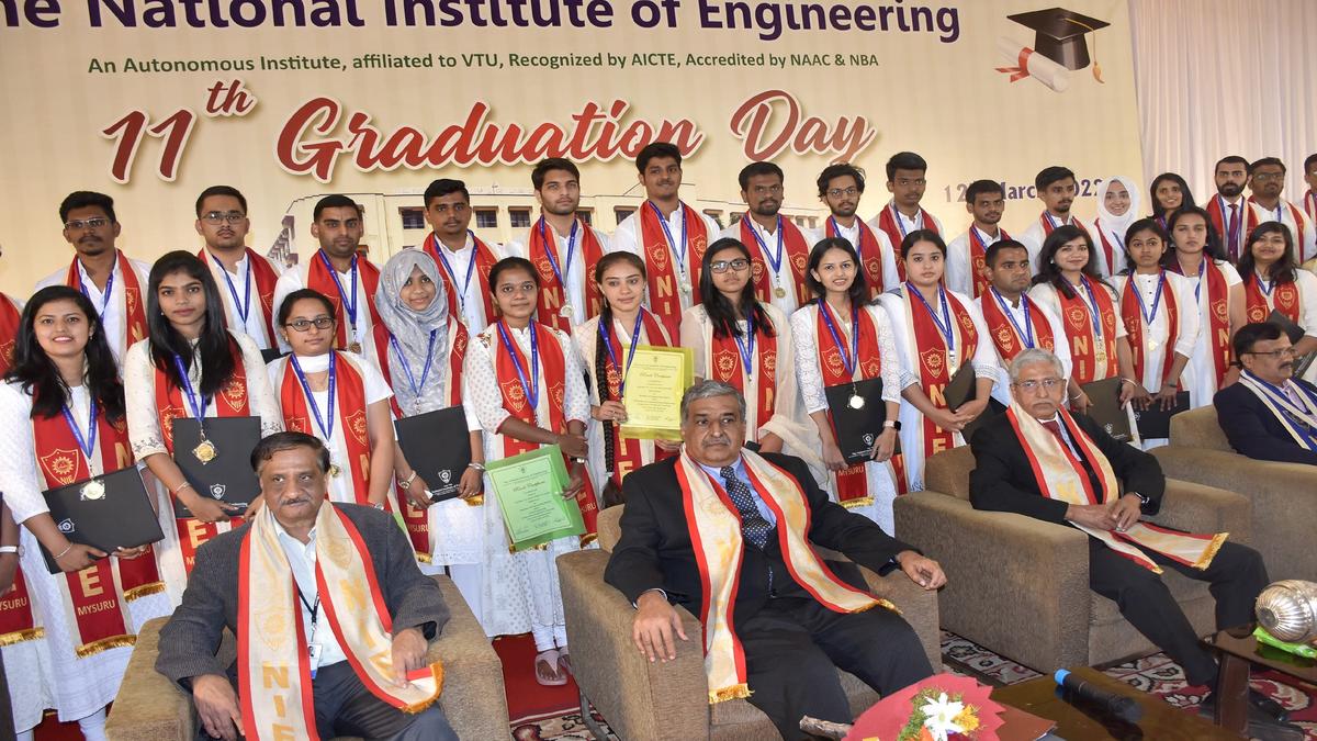 NIE’s 11th graduation day held - The Hindu