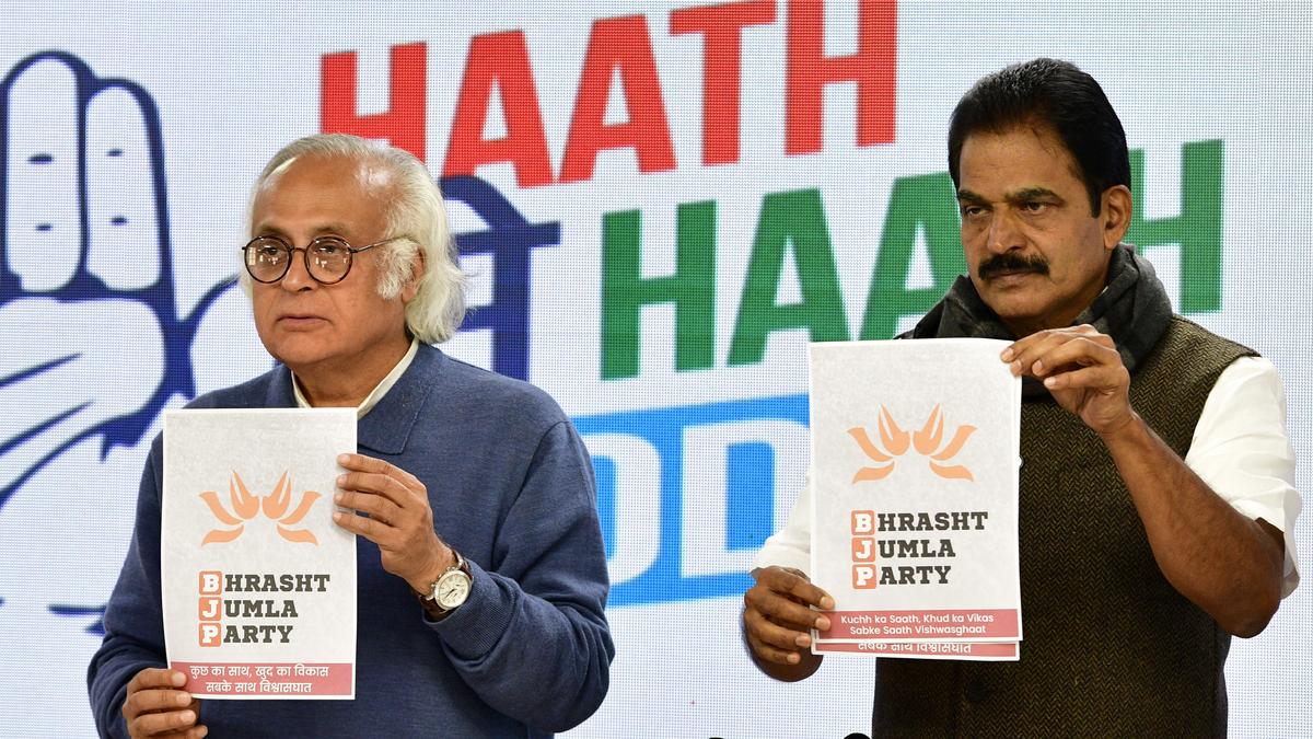 Congress releases a ‘charge sheet’ against the Narendra Modi government ...