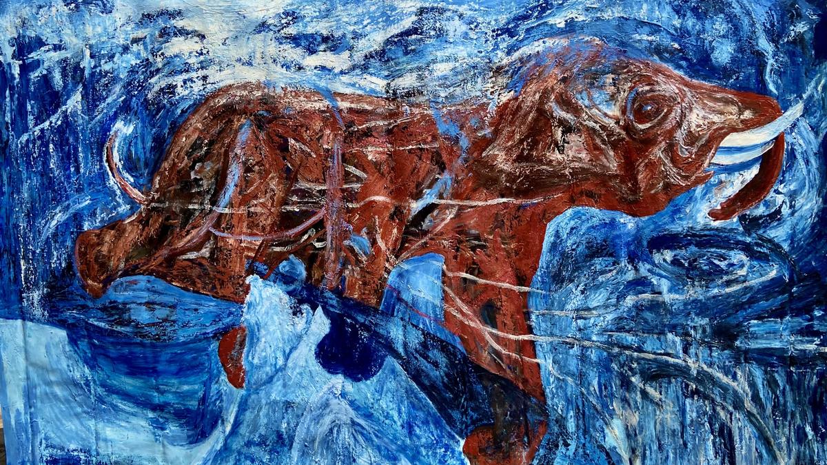 Avani Rao Gandra’s abstract paintings reflect on the things we lost and ...