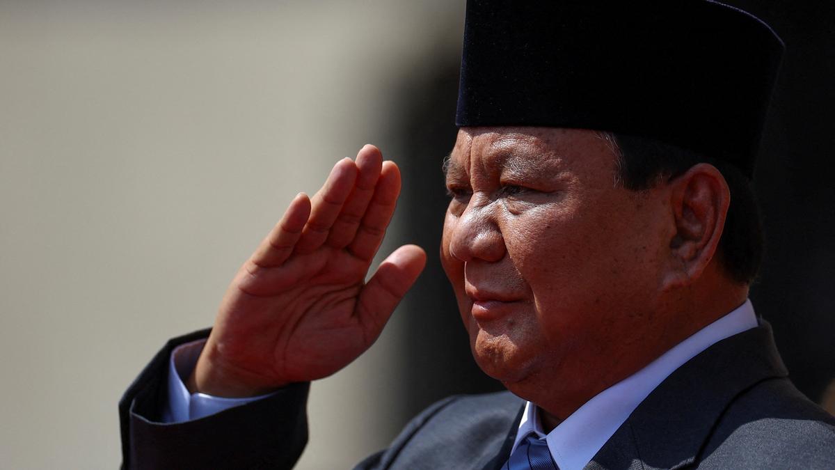 Indonesian President Prabowo Subianto arrives in India to take part in ...