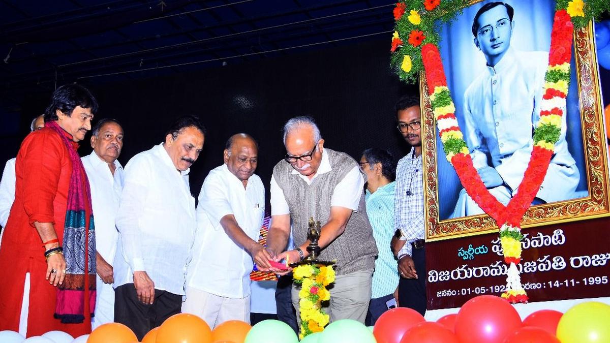 Dr. P.V.G. Raju remembered for his philanthropy and legacy - The Hindu