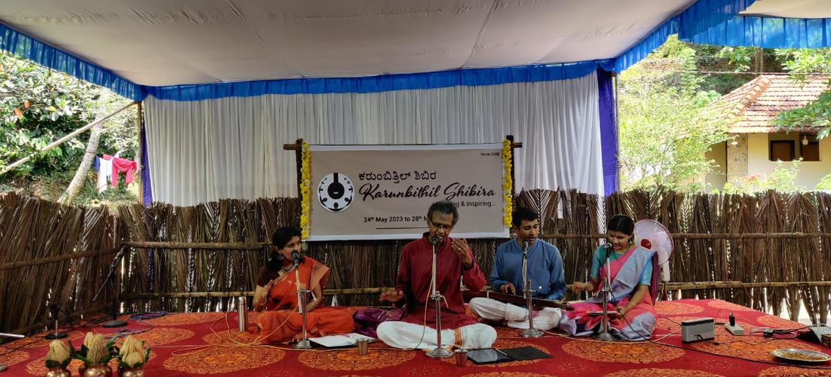 Family gathering turns into 5-day Carnatic music fest in Karnataka ...