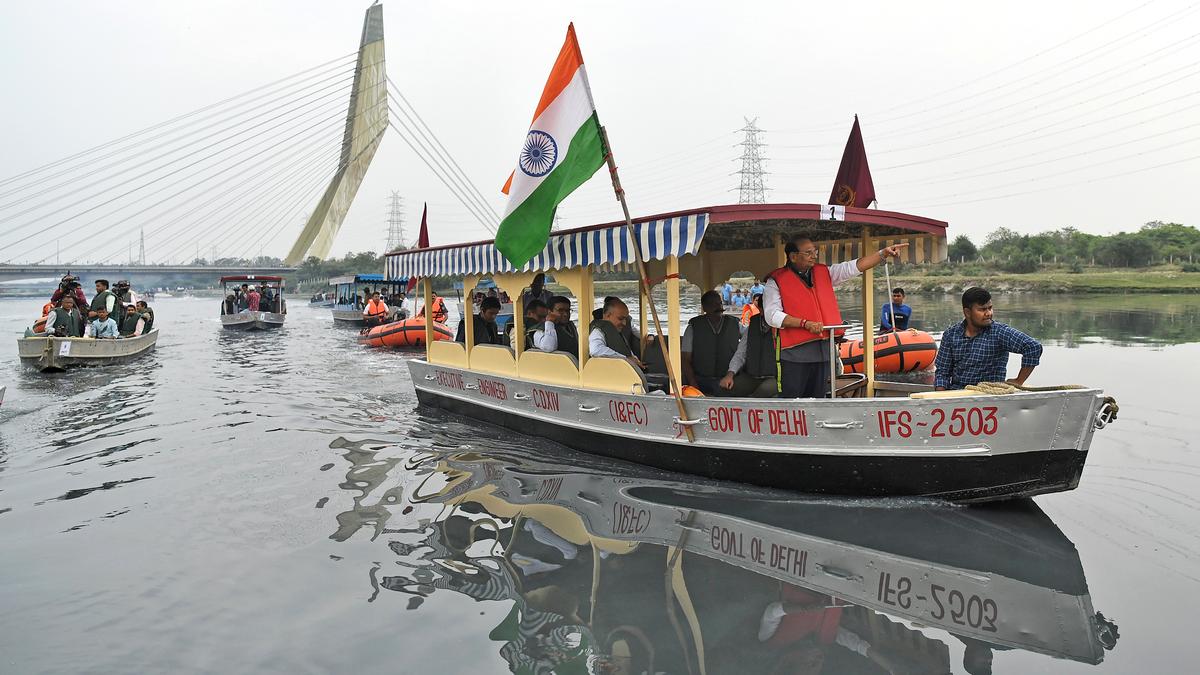 1,200 MT garbage removed from Yamuna; Phase 2 of rejuvenation project ...