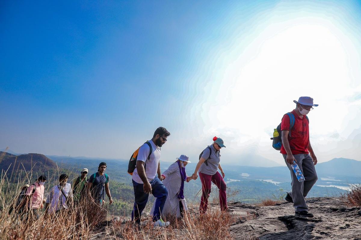 Cheengeri Mala hill woos veteran hikers - The Hindu