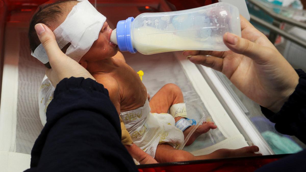 Two premature babies died before evacuation from Gaza: UN - The Hindu