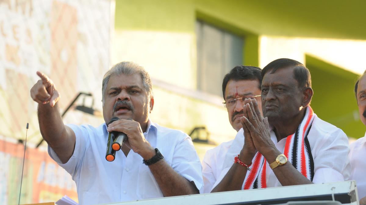 Erode (East) bypoll | DMK launched a worst war on the people: G.K ...