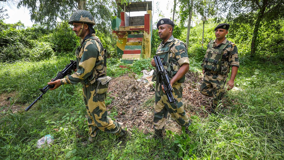 Pakistani intruder arrested along International Border in Jammu - The Hindu