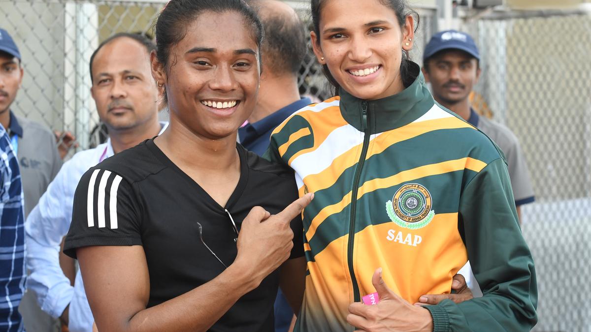 I am happy that new athletes are listening to us, says Hima Das - The Hindu