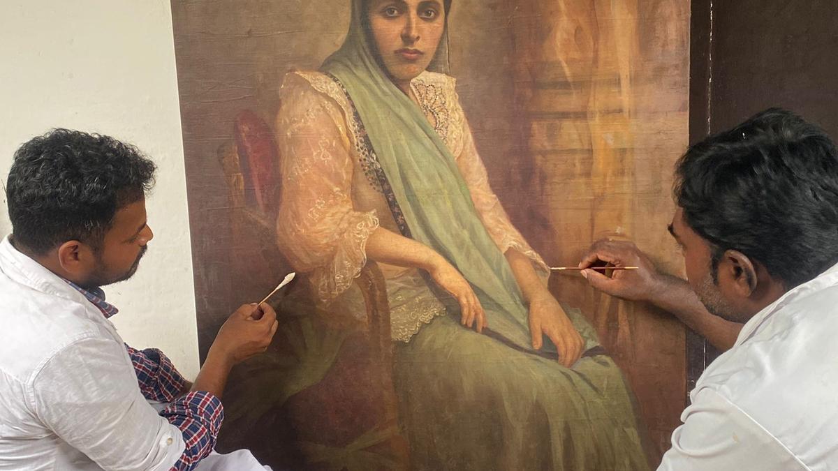‘Parsi Lady’, last unfinished work of Ravi Varma, to be up for public ...