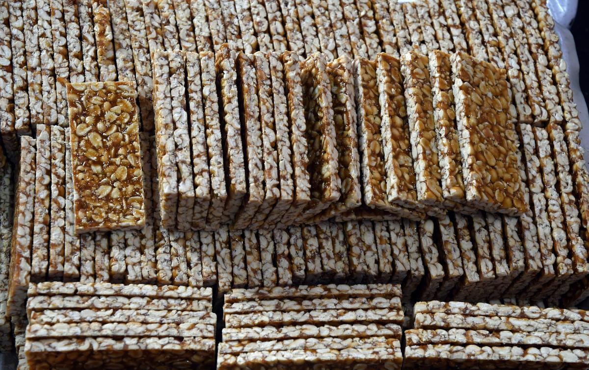 Watch | How is the Kovilpatti kadalai mittai made? - The Hindu