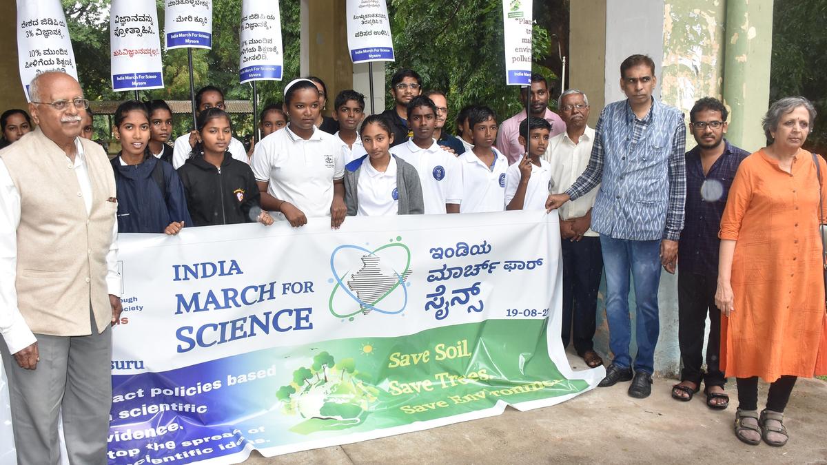 Scientists, scholars and students come together to observe ‘India March ...