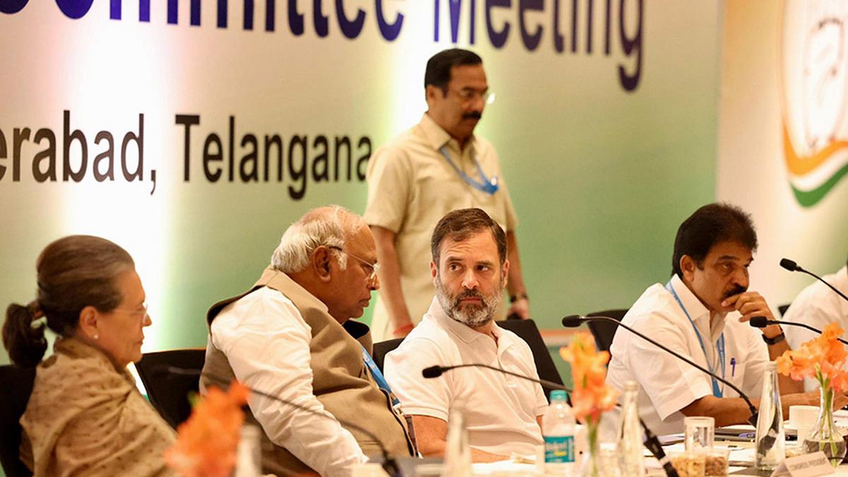 Congress Working Committee to focus on poll strategy, caste census ...