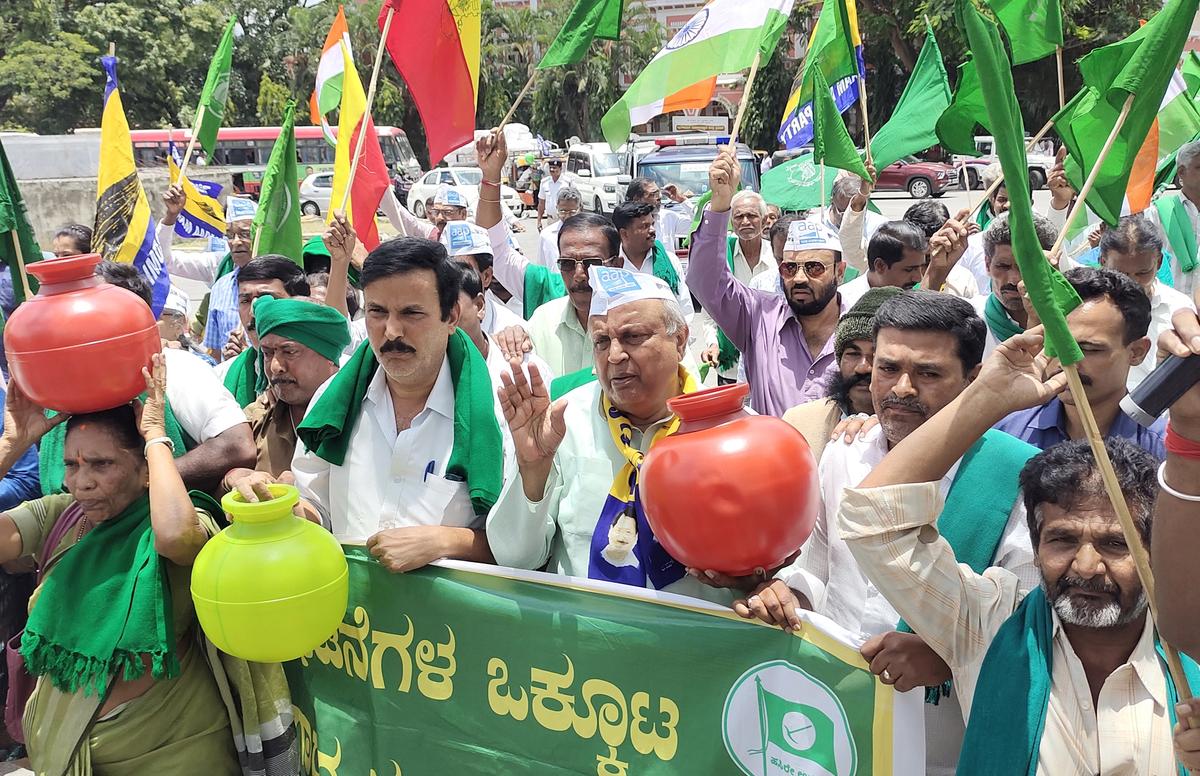 A weak southwest monsoon paints a cloudy picture for Karnataka - The Hindu