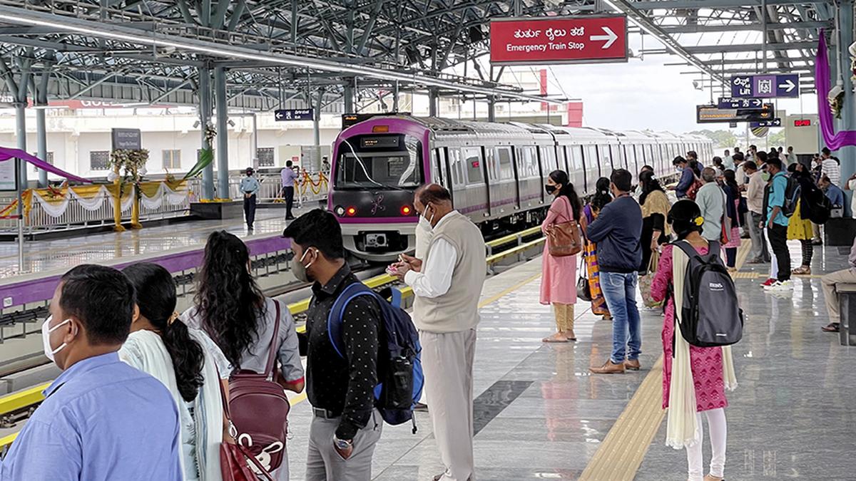 Purple line metro services resume after brief hit due to technical ...