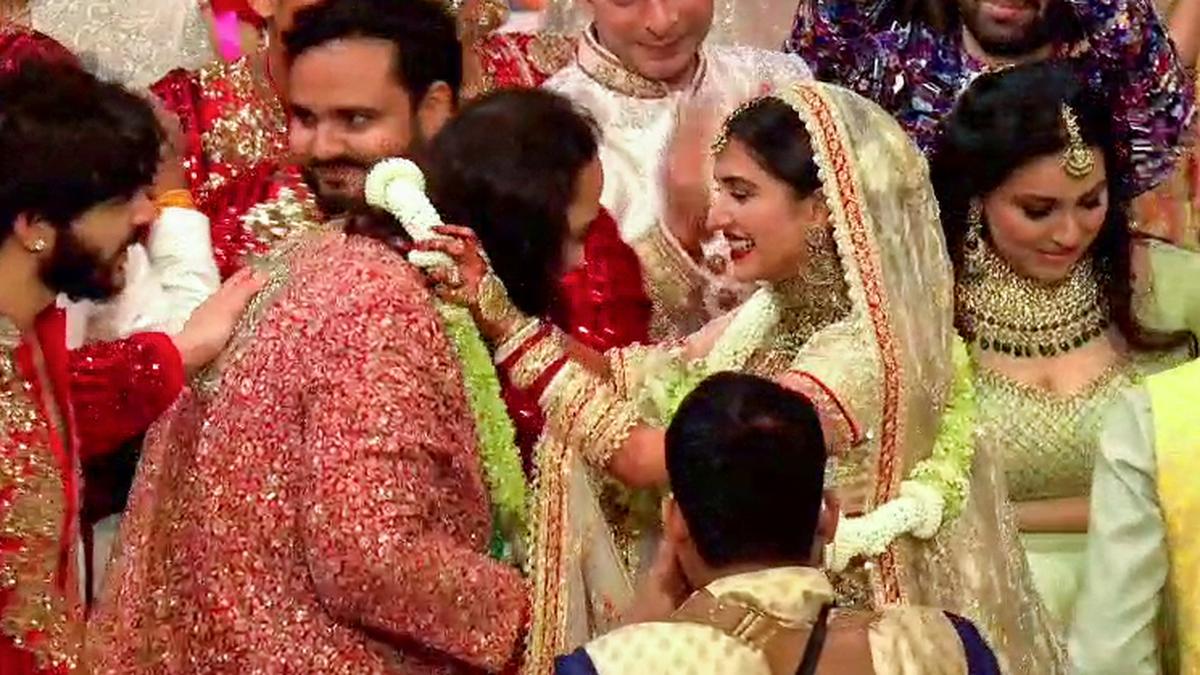 PM Modi blesses Ambani scion after star-studded wedding - The Hindu