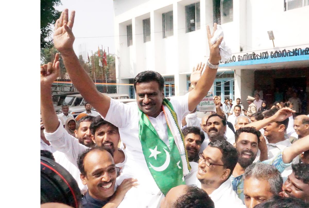 Muslih Madathil elected Mayor of Kannur - The Hindu