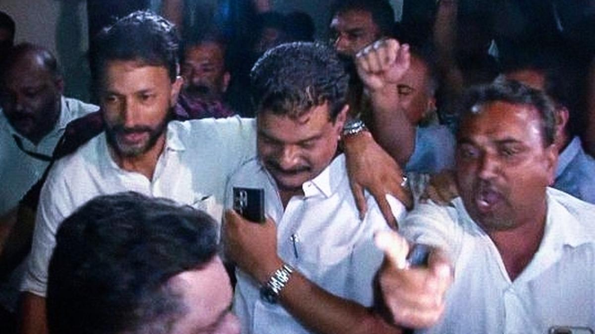 Attack on DFO office: P.V. Anvar released on bail - The Hindu