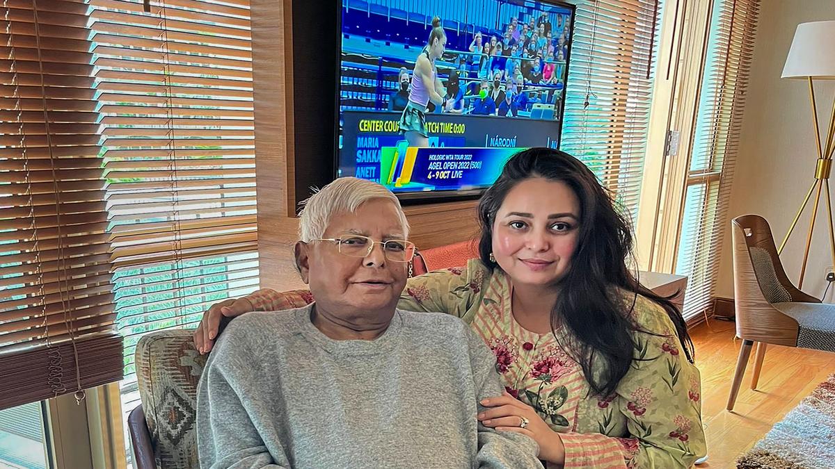 Lalu Prasad’s daughter Rohini Acharya on kidney donation: ‘It’s just a ...