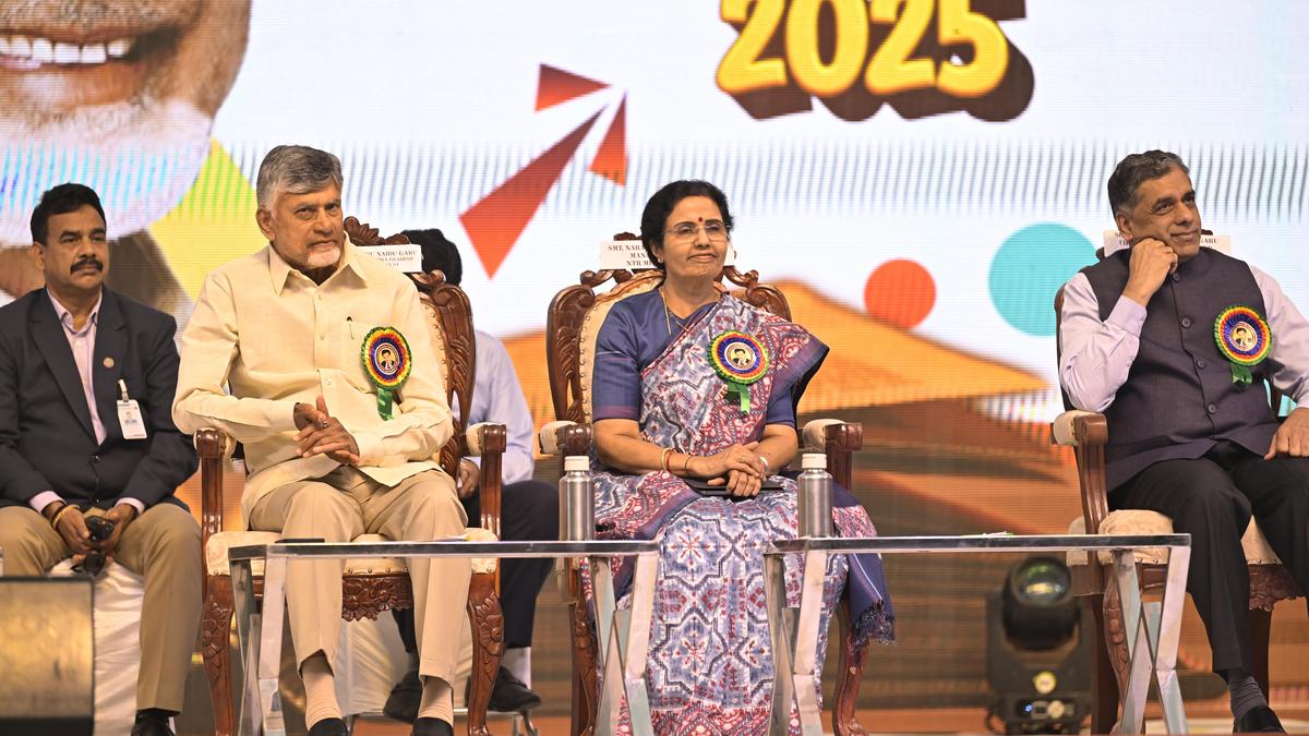 Naidu praises NTR institutions for shaping future leaders - The Hindu