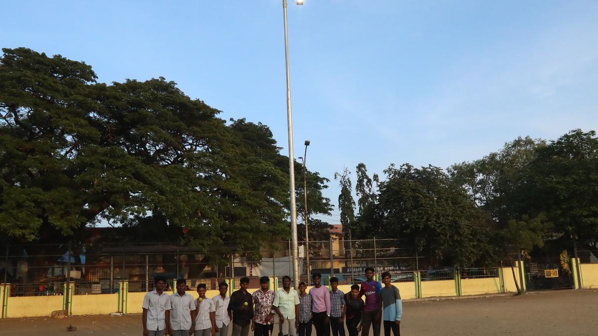 Gopalapuram playground: high mast lamps sought - The Hindu