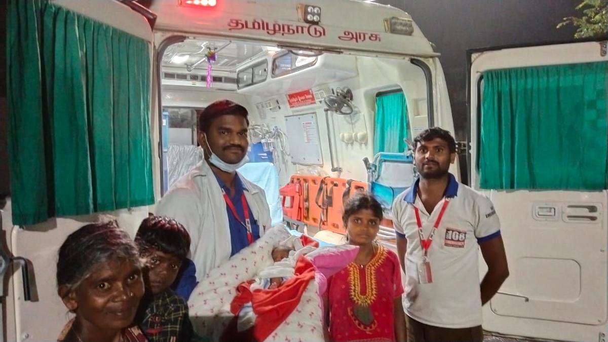 Tribal woman gives birth to girl child in ambulance near Coimbatore ...