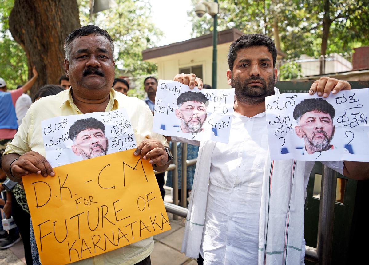 Karnataka story in photos who will be CM siddaramaiah D K Shivakumar - The Hindu