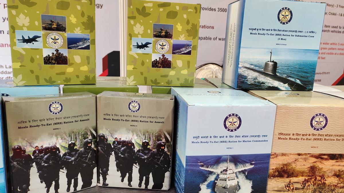 ‘Meals-ready-to-eat’ cater to troops in combat situation - The Hindu