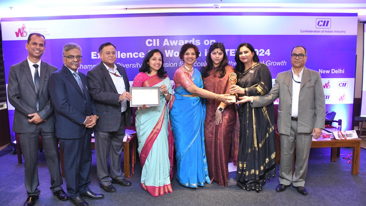 JSS STU wins CII award on excellence for women in STEM - The Hindu