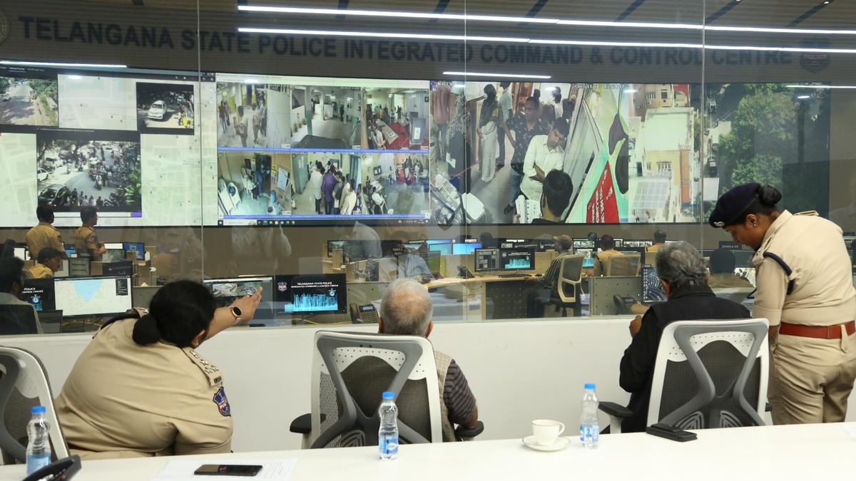 Election Commission officials inspect polling day surveillance at ...