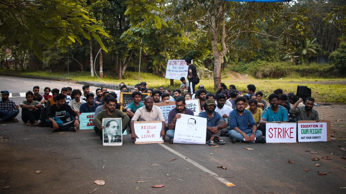 Protests against alleged caste discrimination rage at film institute in ...